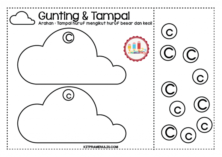 Lembaran Kerja Mengenal Huruf C