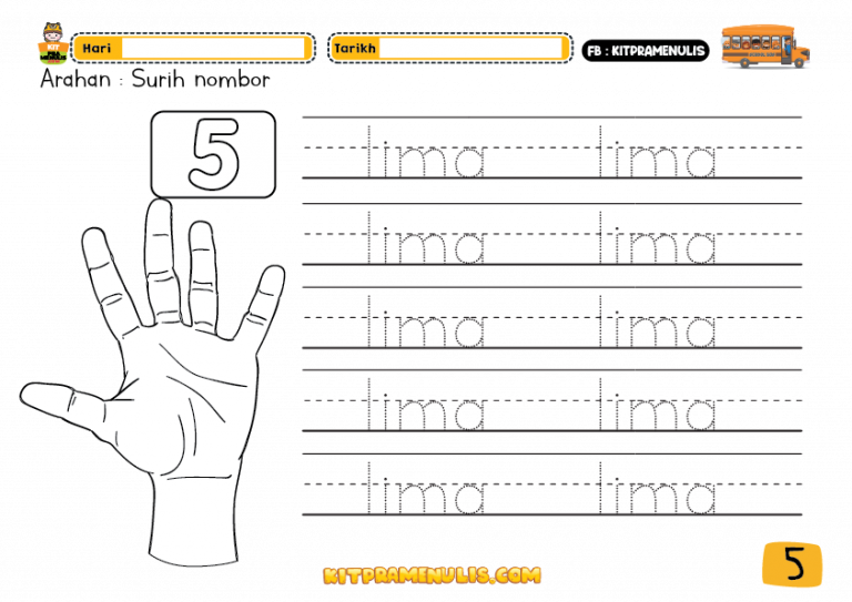 SURIH 1-10 JARI TANGAN-06 | KitPraMenulis